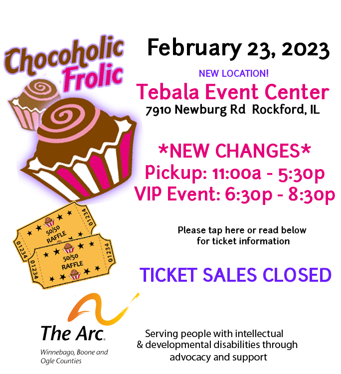 Chocoholic Frolic | Chocoholic Frolic benefiting the Arc of WBO!